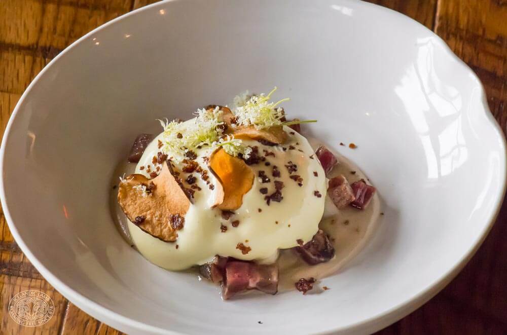 Seasonal Icelandic cuisine at VON Mathús og Bar - Icelandic Lamb