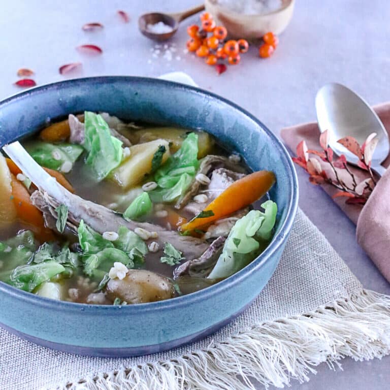 Icelandic lamb soup „Kjötsúpa“ - Icelandic Lamb
